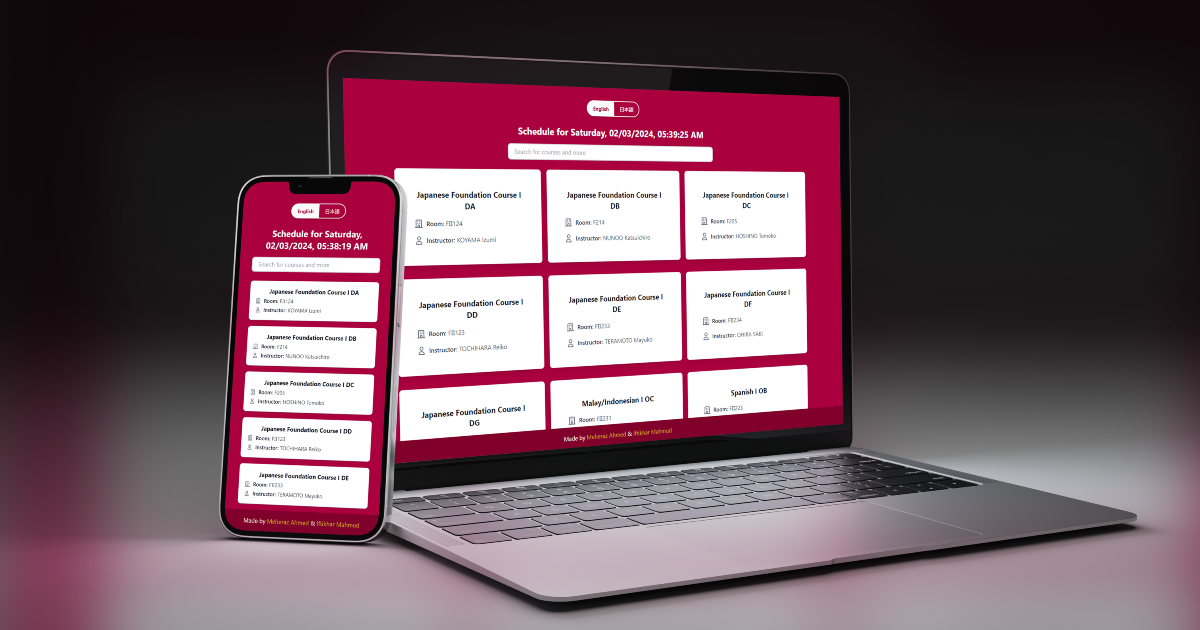 Class Doko - Check Your Class Schedules